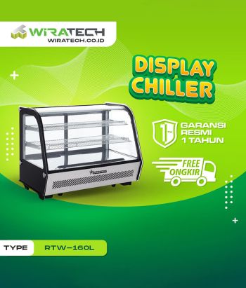 Sewa Display Cooler RTW-160L Etalase Makanan & Cake