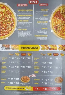Harga Pizza Hut Delivery Indonesia 2022 Tetap Paling Valueable