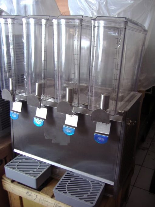 Juice Dispenser 4 Tabung, Cocok Untuk Bisnis Minuman Aneka Varian
