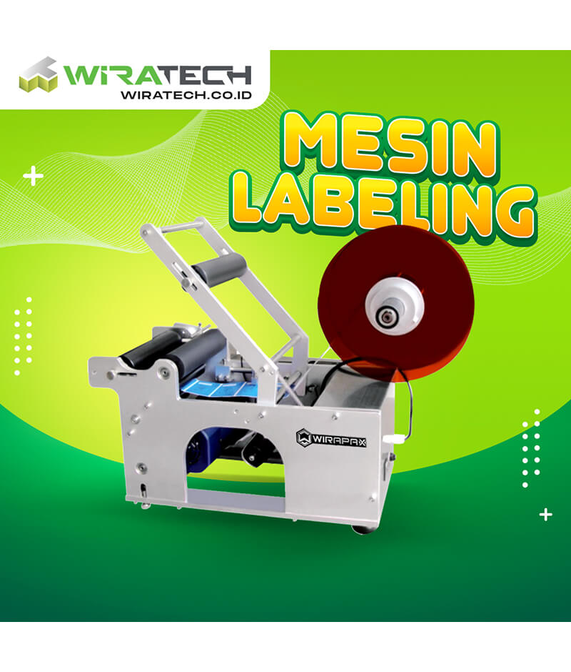 Jual Mesin Labeling Wirapax | Mesin Cetak Label Botol